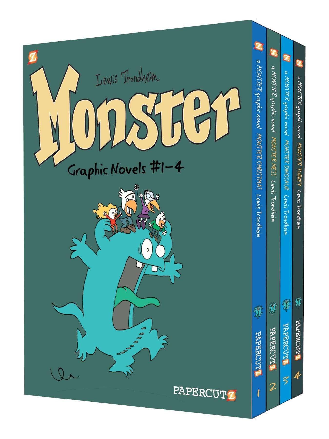 Marissa's Books | Monster Graphic Novels Box Set (Books 1-4)
